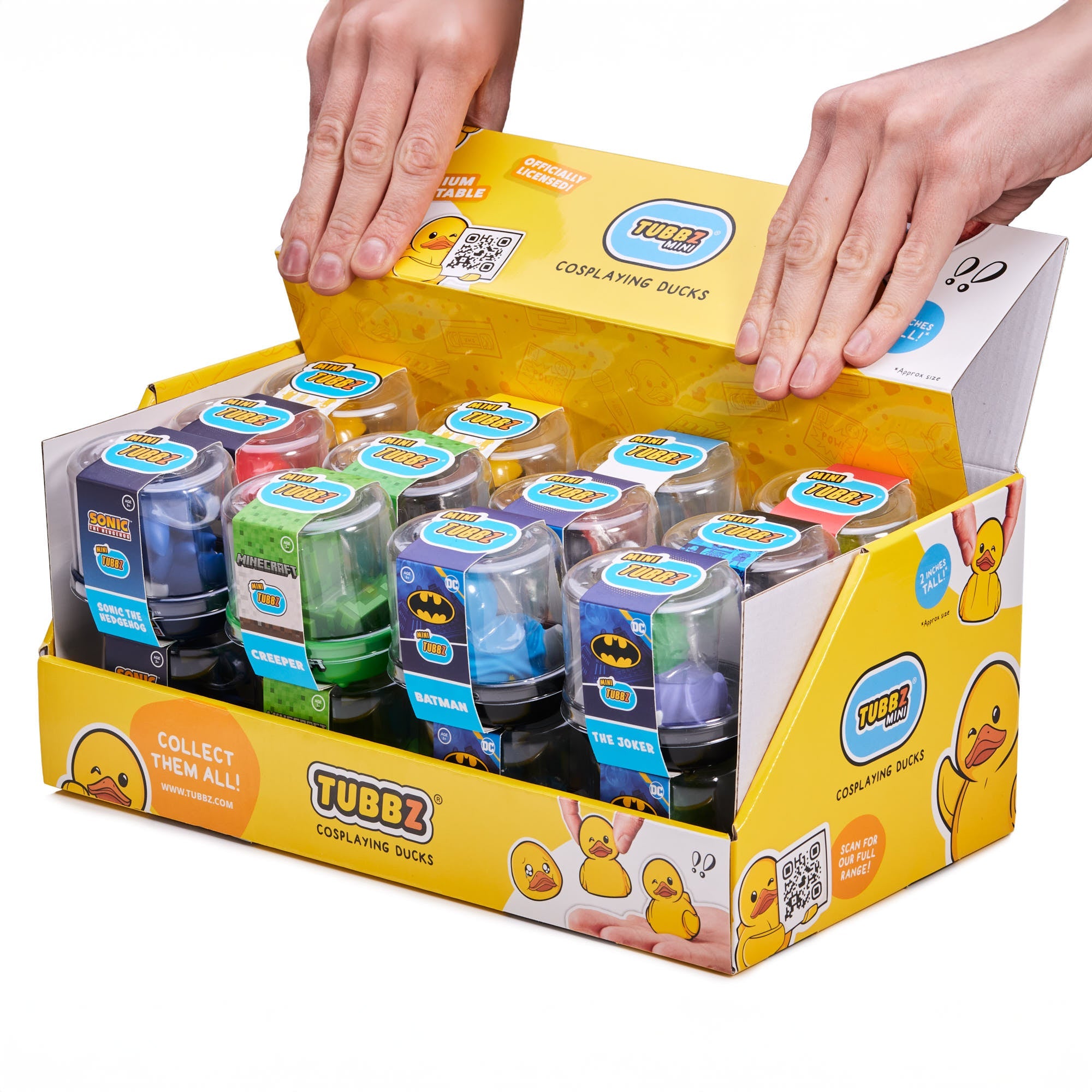 TUBBZ MINI CDU – 24 Best-Selling Collectible Ducks | Minecraft, DC ...